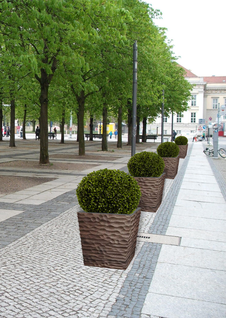GFRC PLANTERS » Site Furnishings